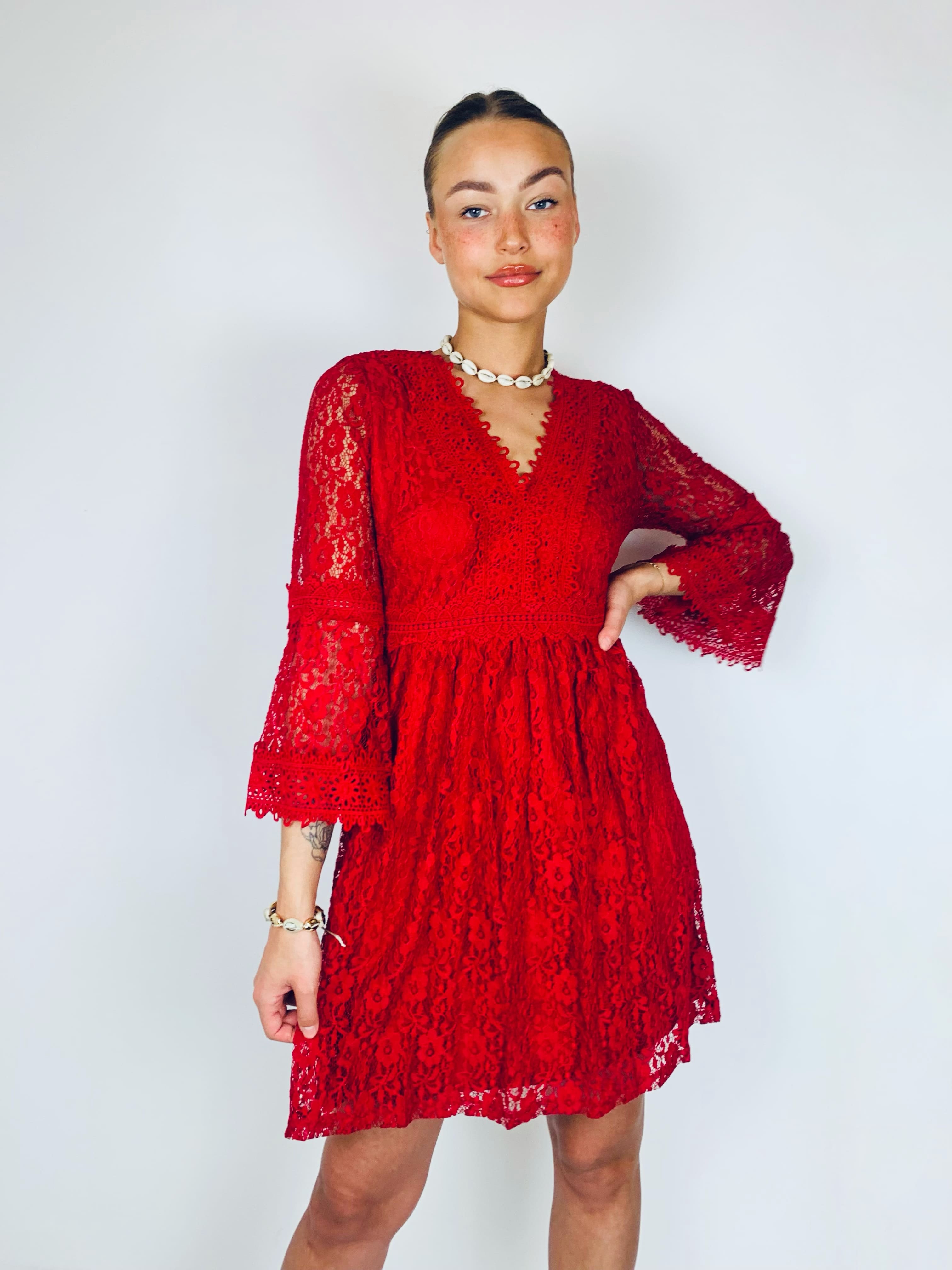 Robe rouge - MIRIA - Luna Concept Store | N°1 Achat de vêtement féminin ...